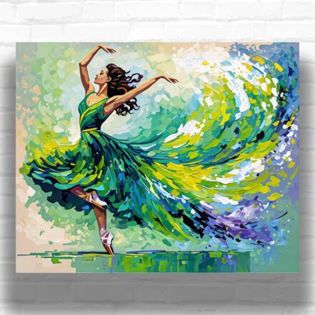 Paint by Numbers Abstract Art - DIY Value Picture
